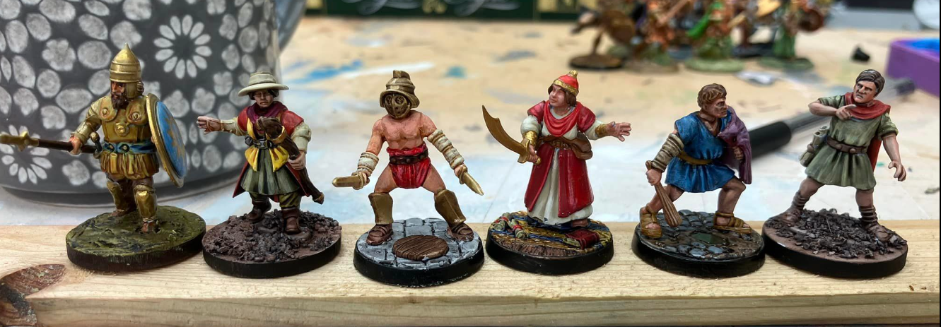 Using 28mm Plastic kits for Runequest Miniatures - 2024 Update - Back ...